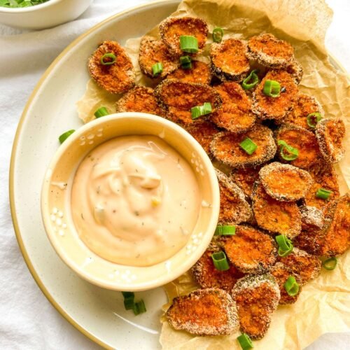 Crispy Oven Baked Pickle Chips Kitchen Tested Recipe